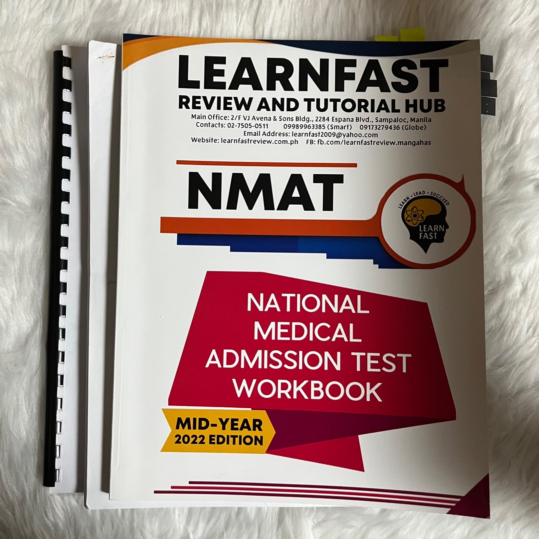 NMAT Reviewers, Hobbies & Toys, Books & Magazines, Textbooks on Carousell