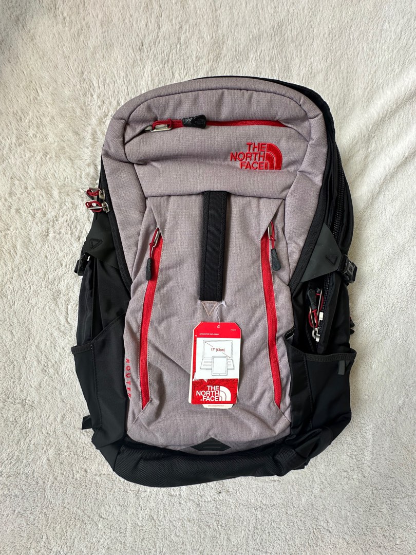 The North Face Router Backpack , Men's Fashion, Bags, Backpacks on ...