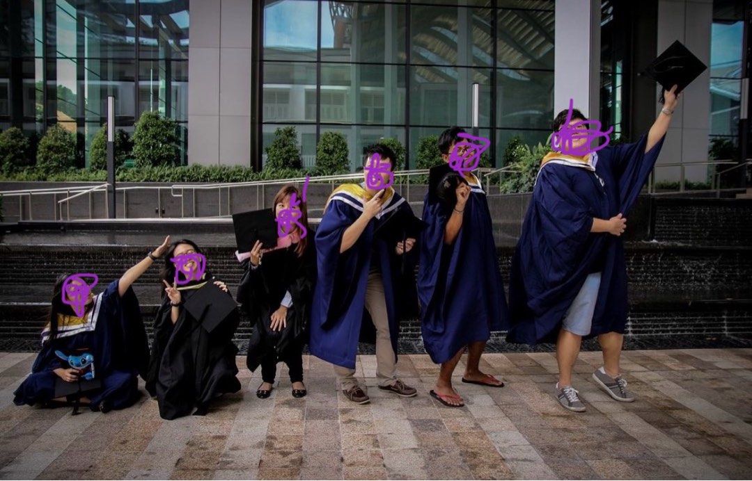 NTU Engineering Graduation Gown Set, Women's Fashion, Tops, Other Tops ...