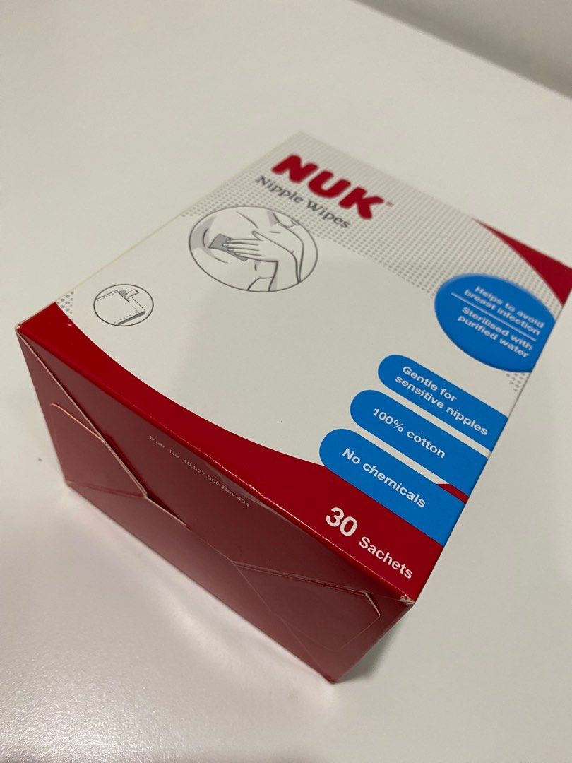 NUK Nipple Wipes (30 Pcs/Box), Babies & Kids, Maternity Care on Carousell