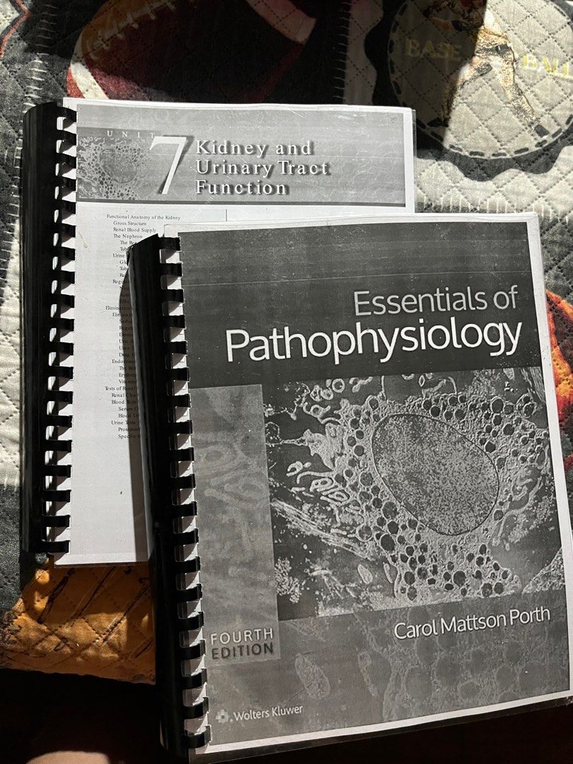 NURSING BOOK Pathophysiology Porth Essentials of Pathophysiology ...