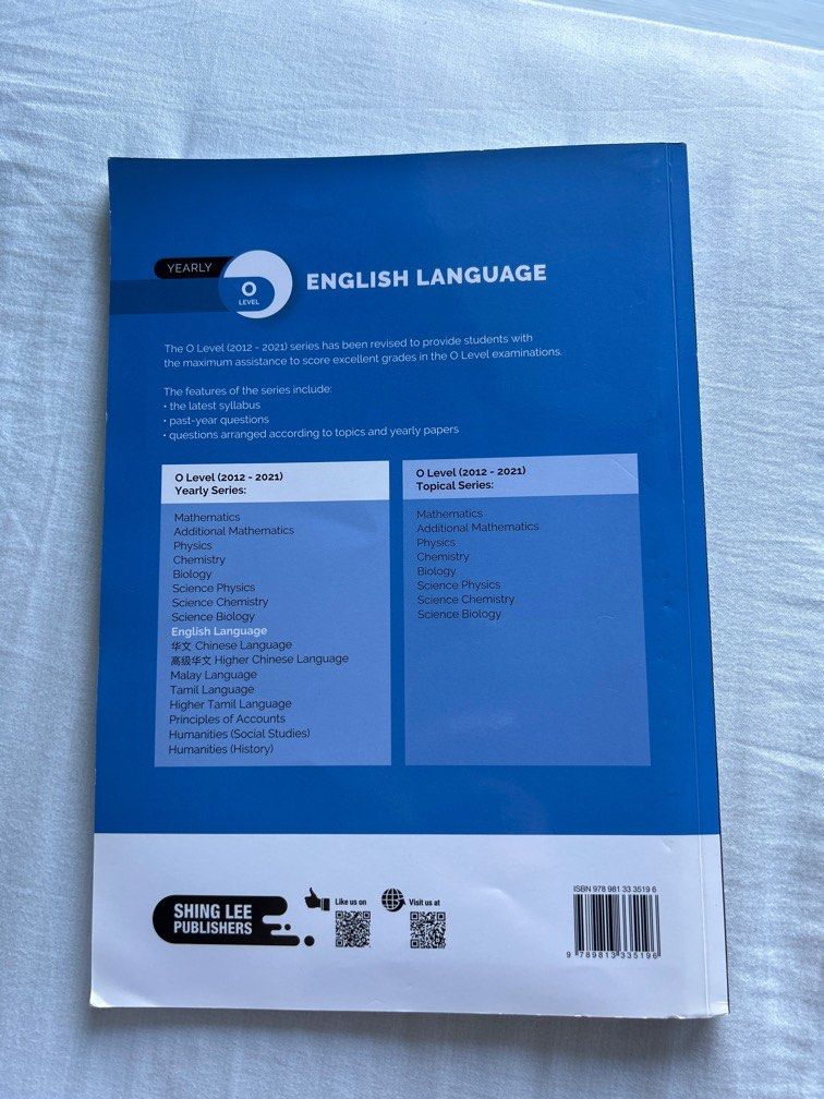 O Level english TYS, Hobbies & Toys, Books & Magazines, Assessment ...