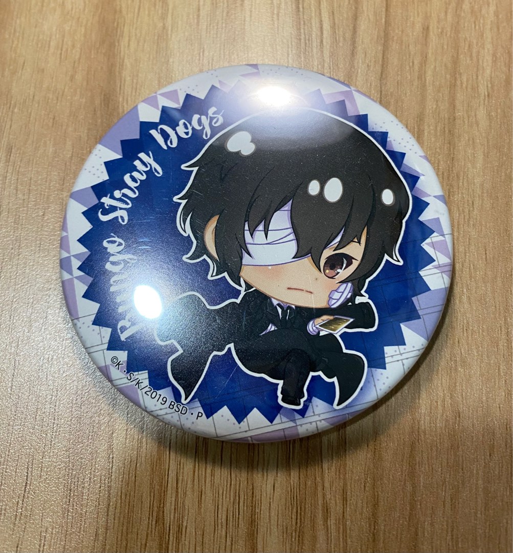 Official Bungo Stray Dogs Dazai Osamu pin merch, Hobbies & Toys ...