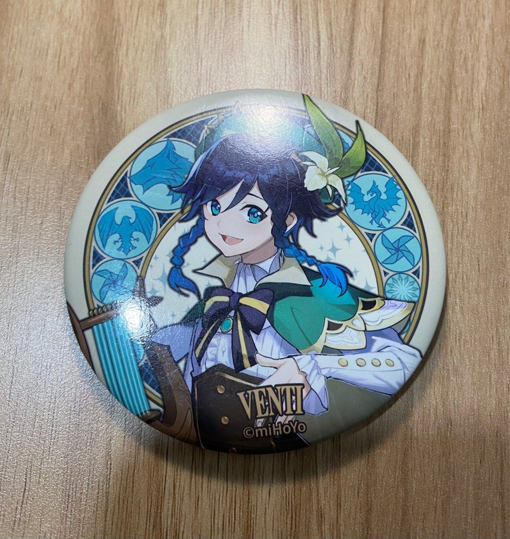 Official Genshin Impact Venti pin, Hobbies & Toys, Memorabilia ...