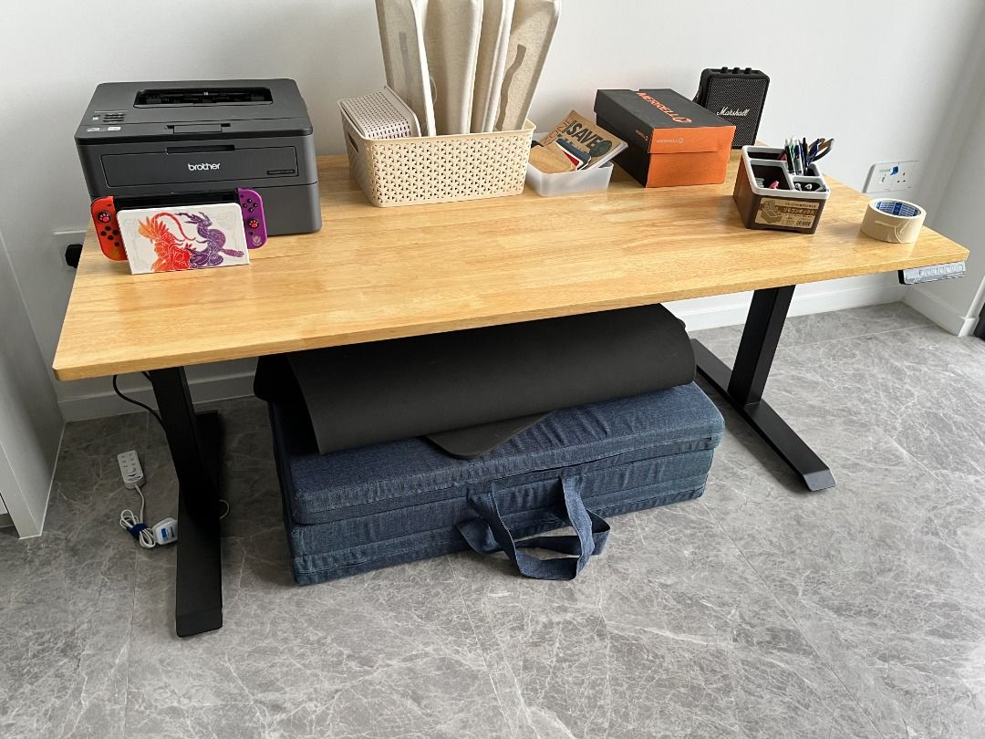 Omnidesk Wildwood 60", Furniture & Home Living, Furniture, Tables ...