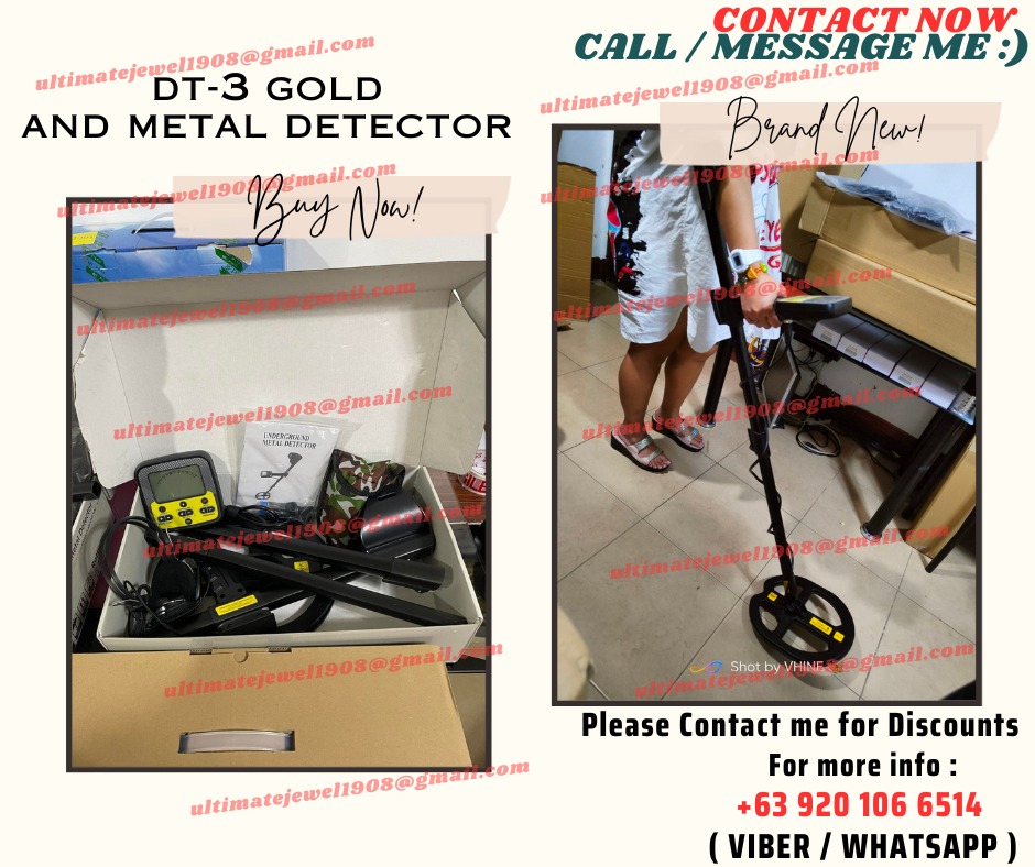 ON-HAND DT-3 GOLD AND METAL DETECTOR DIGITAL SCANNER - BRAND NEW ...