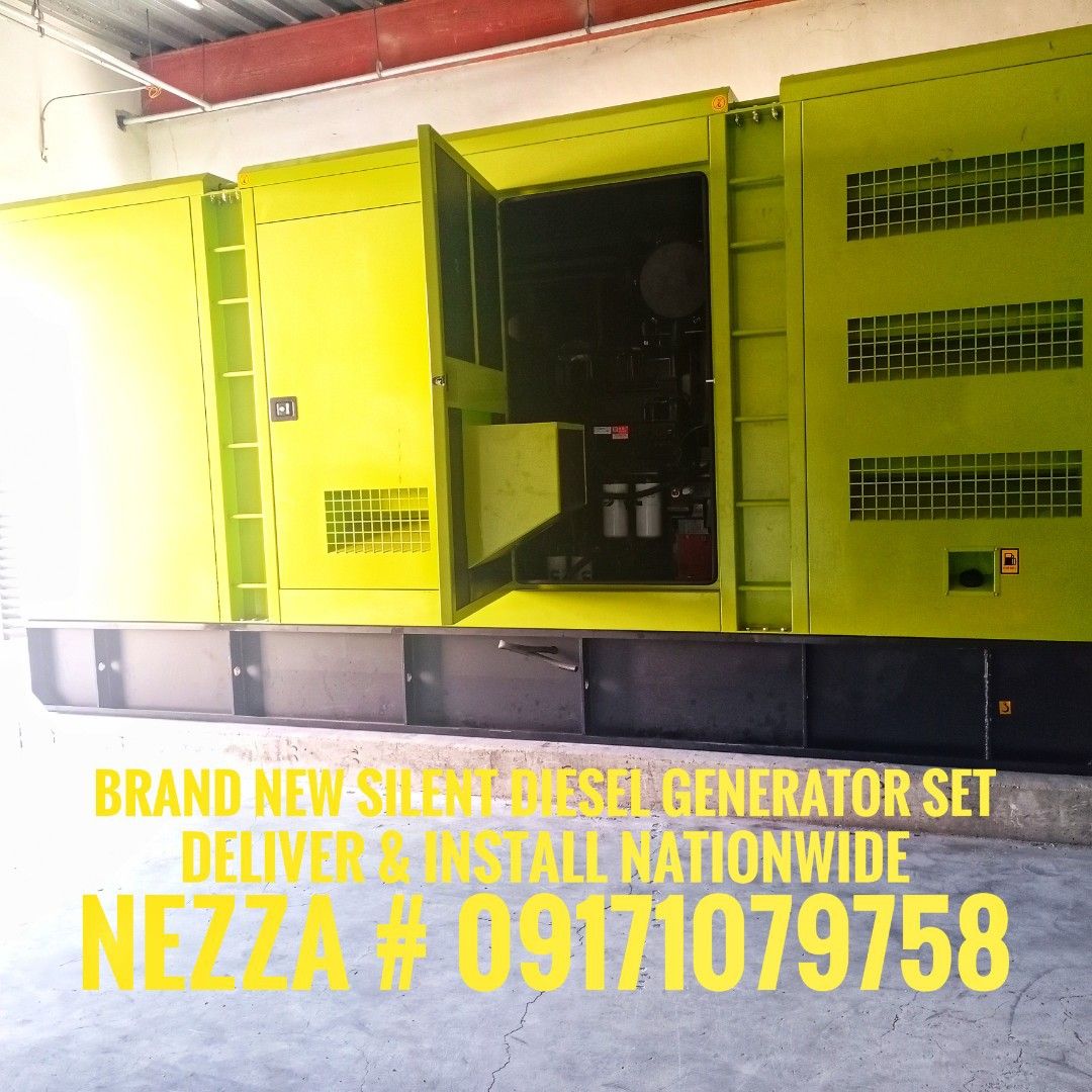 ONHAND UNITS / BRAND NEW SILENT DIESEL GENERATOR SET, Commercial ...