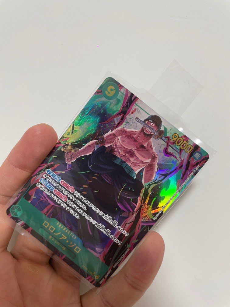 OP06 Zoro PSEC, Hobbies & Toys, Toys & Games on Carousell