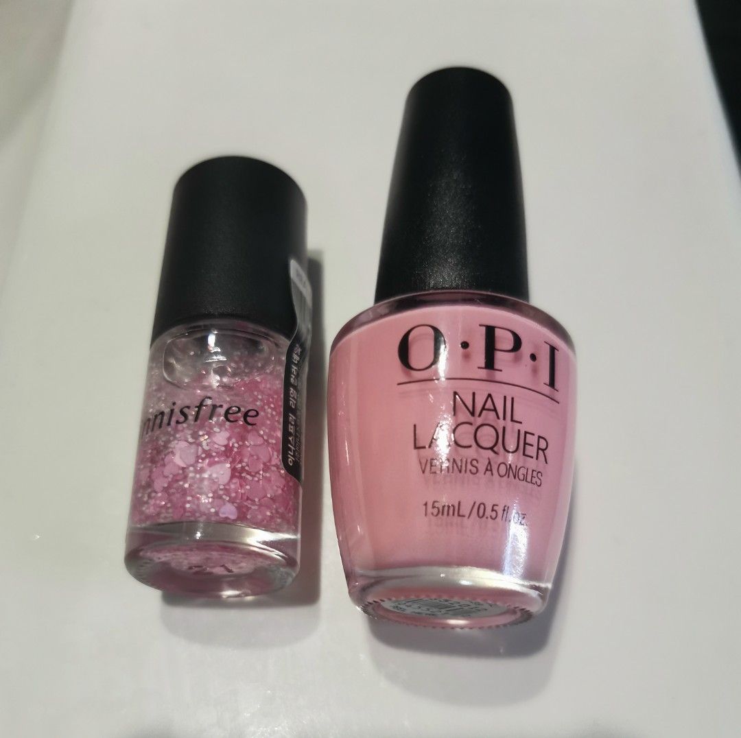 opi nail polish + The face shop nail polish, Beauty & Personal Care ...