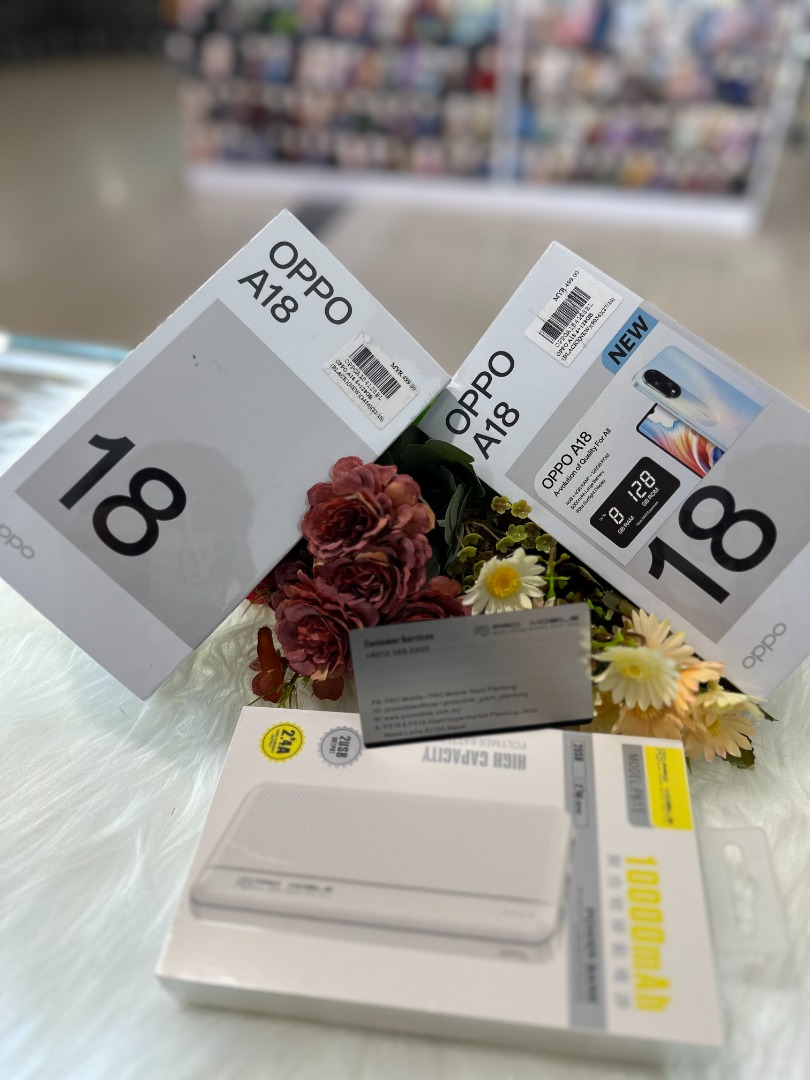 OPPO A18 Black 128 GB, Mobile Phones & Gadgets, Mobile Phones, Android ...