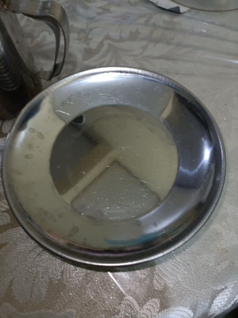 ORIG PURE STAINLESS SET (SMALL PITCHER,BIG PLATITO AND SMALL PLATITO ...