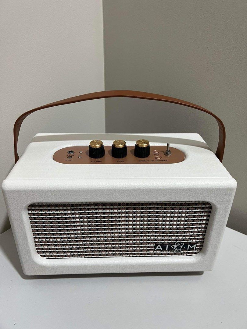 ORIGINAL ATOM RETRO SPEAKER, Audio, Soundbars, Speakers & Amplifiers on ...