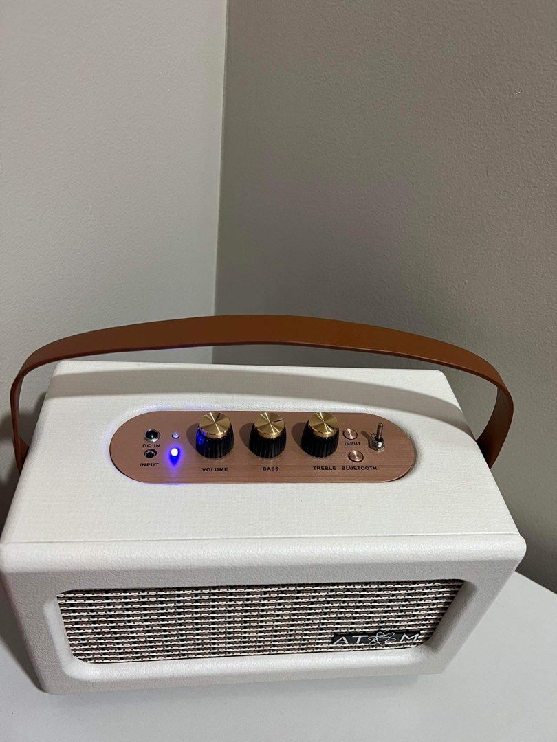 ORIGINAL ATOM RETRO SPEAKER, Audio, Soundbars, Speakers & Amplifiers on ...