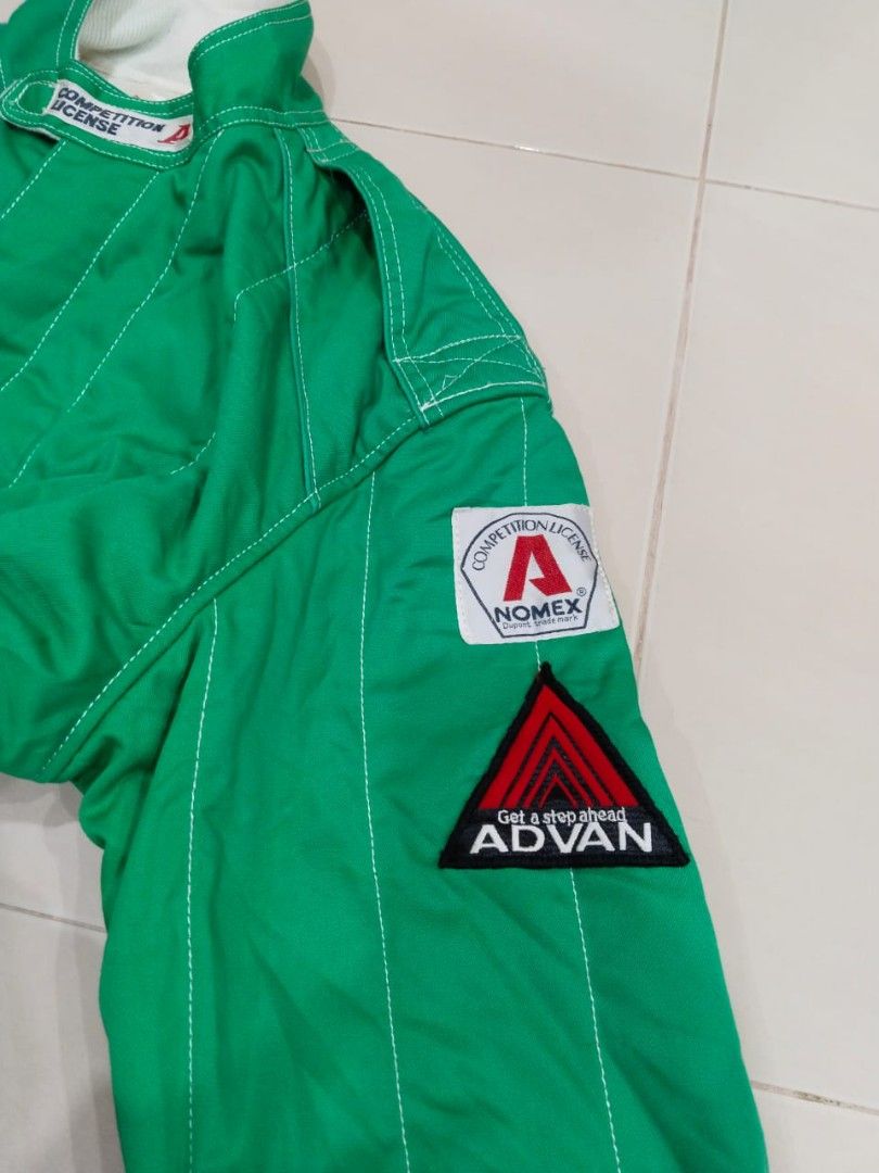 Overall Drift Car Advan Sports Team, Men's Fashion, Coats, Jackets and ...