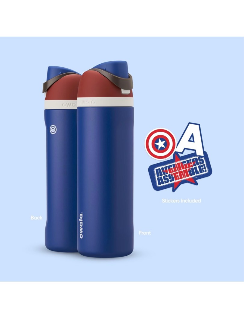 Owala 24oz Captain America, Furniture & Home Living, Kitchenware ...