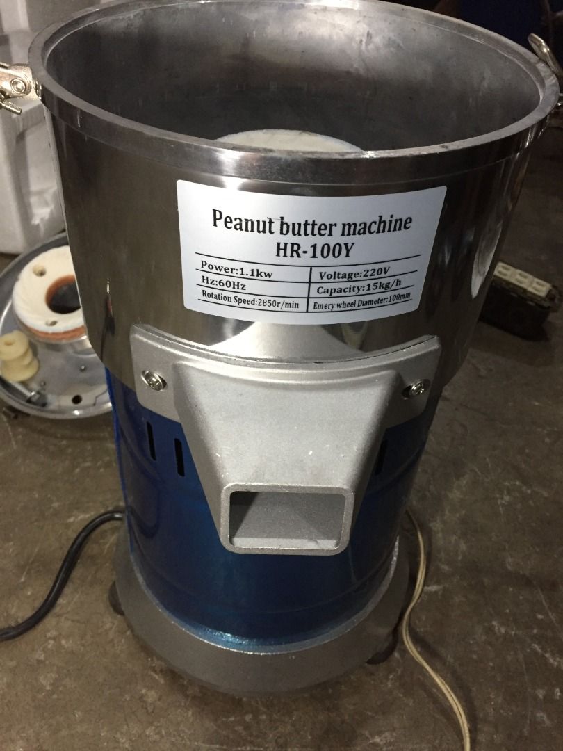 Peanut Butter Maker Machine 1.5hp Heavy Duty for Commercial Use ...