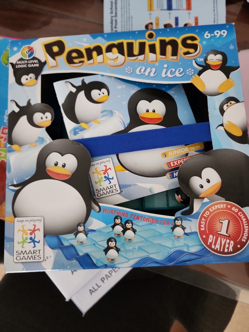 Penguins on ice game, Hobbies & Toys, Toys & Games on Carousell