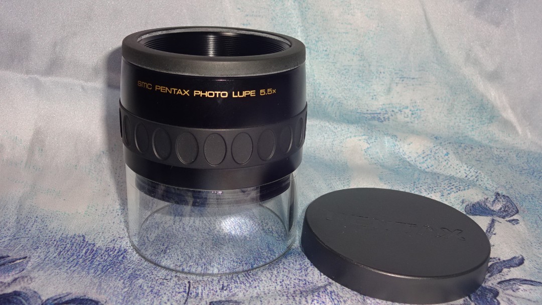 Pentax SMC Photo Lupe 5.5x magnifying glass, Photography, Photography ...