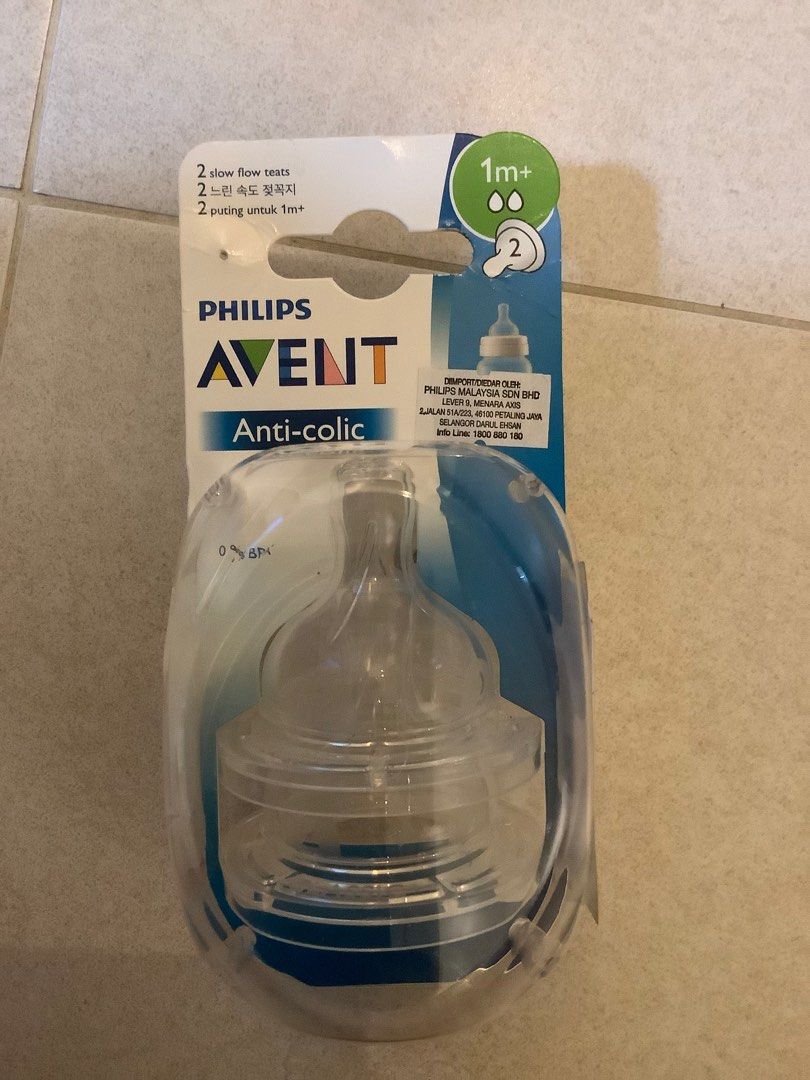 Philips Avent 1m+ Teats Number 2, Babies & Kids, Nursing & Feeding ...