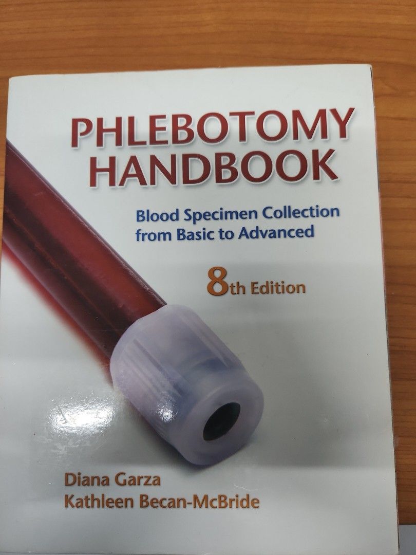 Phlebotomy handbook, Hobbies & Toys, Books & Magazines, Textbooks on ...