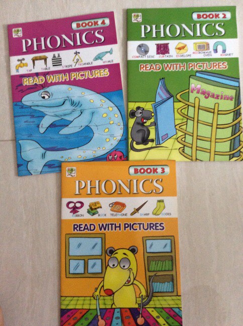 Phonics read with picture, Hobbies & Toys, Books & Magazines ...