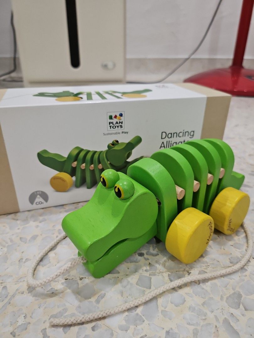 Plantoys Dancing Alligator, Babies & Kids, Infant Playtime on Carousell