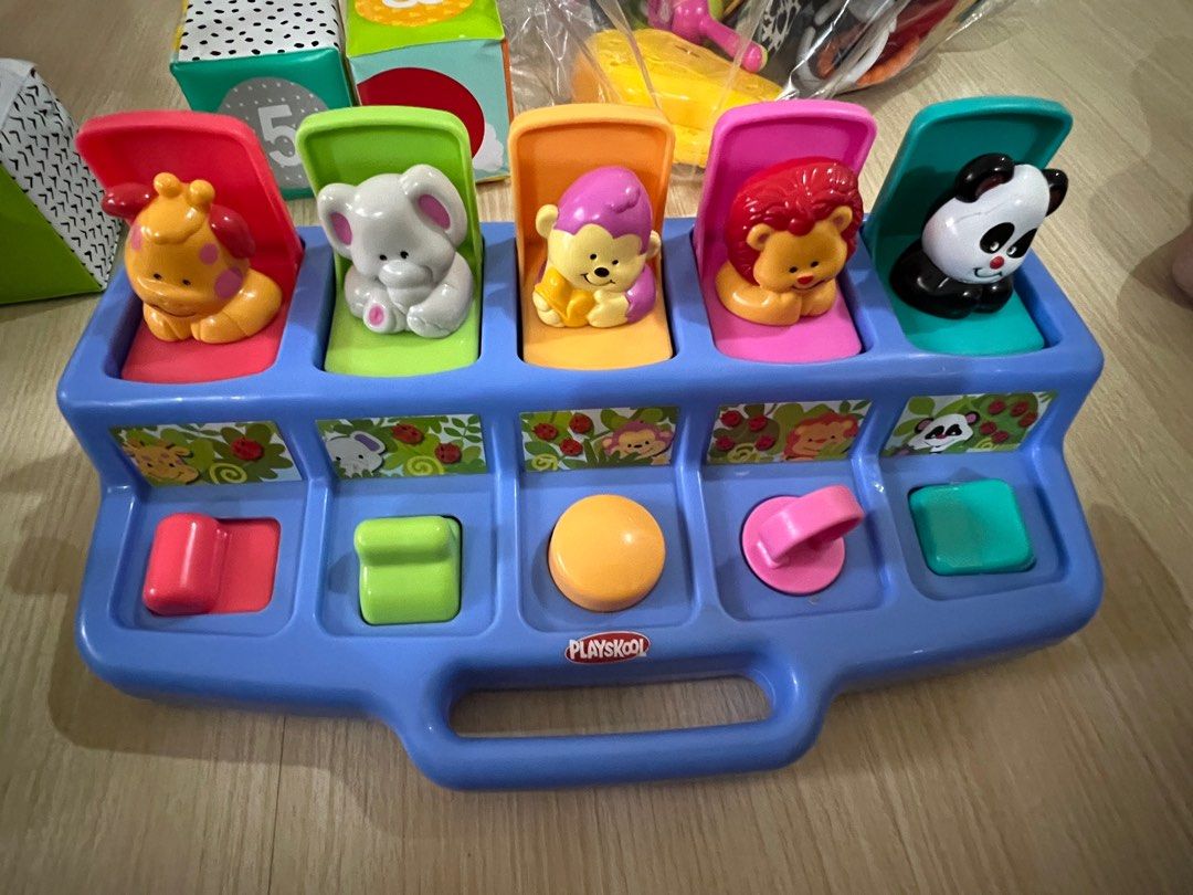 Play Skool Pop Up toy motorskills, Babies & Kids, Infant Playtime on ...