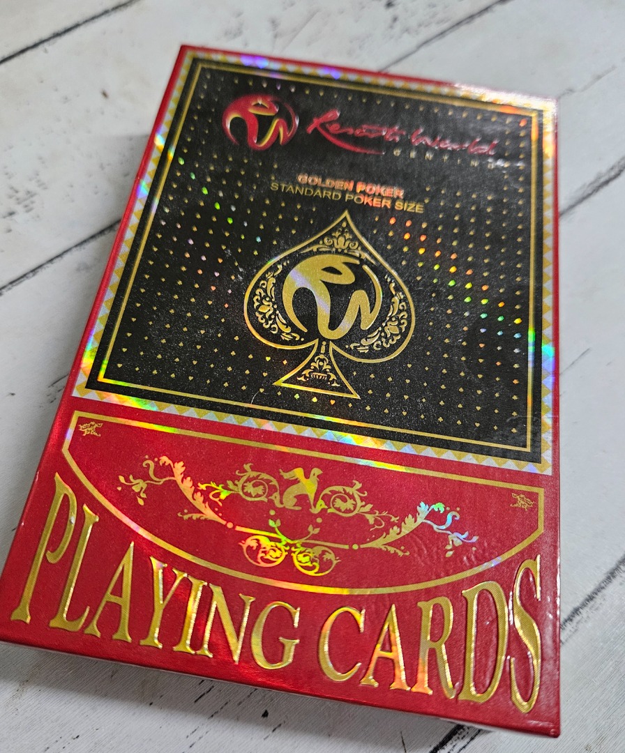 Playing Cards / Golden Poker / Genting / Limited edition, Hobbies ...