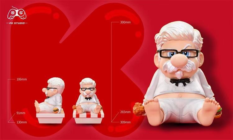 [PO] PG Studio - Super Mario Ronald McDonald & Colonel Sanders Sitting ...