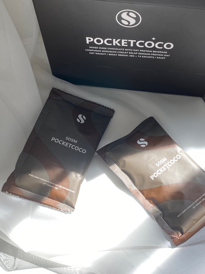 (INSTOCK 2 boxes +shaker) Pocketcoco 2.0 Meal Replacement, Food ...