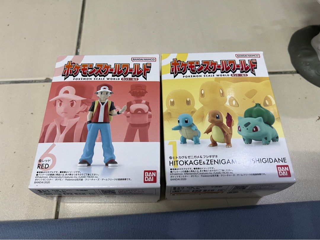 Pokemon Scale World Red Figure digimon, Hobbies & Toys, Toys & Games on ...