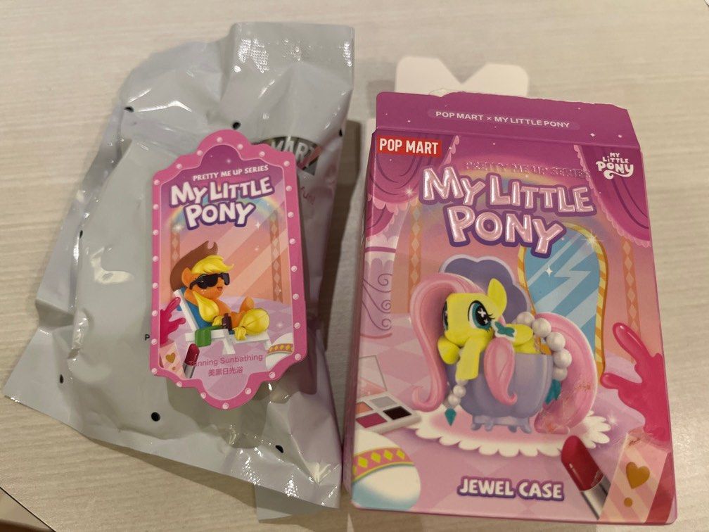 POP MART My Little Pony Pretty me up series, Hobbies & Toys, Toys ...
