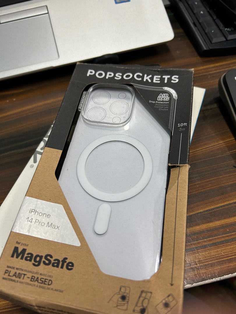 Popsocket case for 14pro max, Mobile Phones & Gadgets, Mobile & Gadget ...