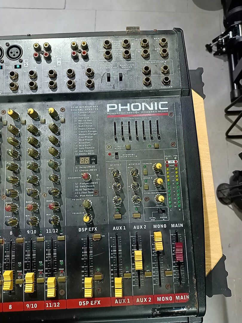 Power mixer phonic, Audio, Other Audio Equipment on Carousell