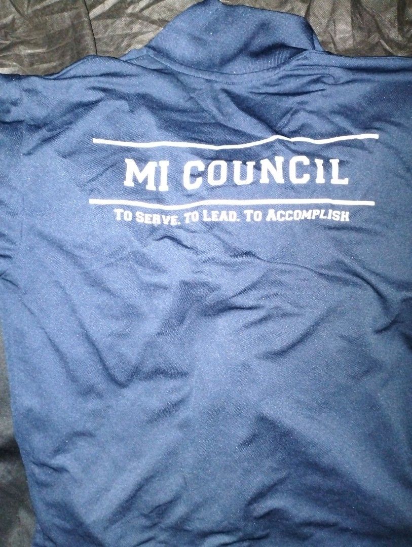 Preloved Rare Millennia Institute Mi Student Council polo school ...