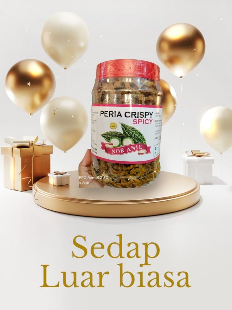 Pre-Order Peria Crispy/ Crispy Bittergourd @ $11 Each Bottle, Food ...