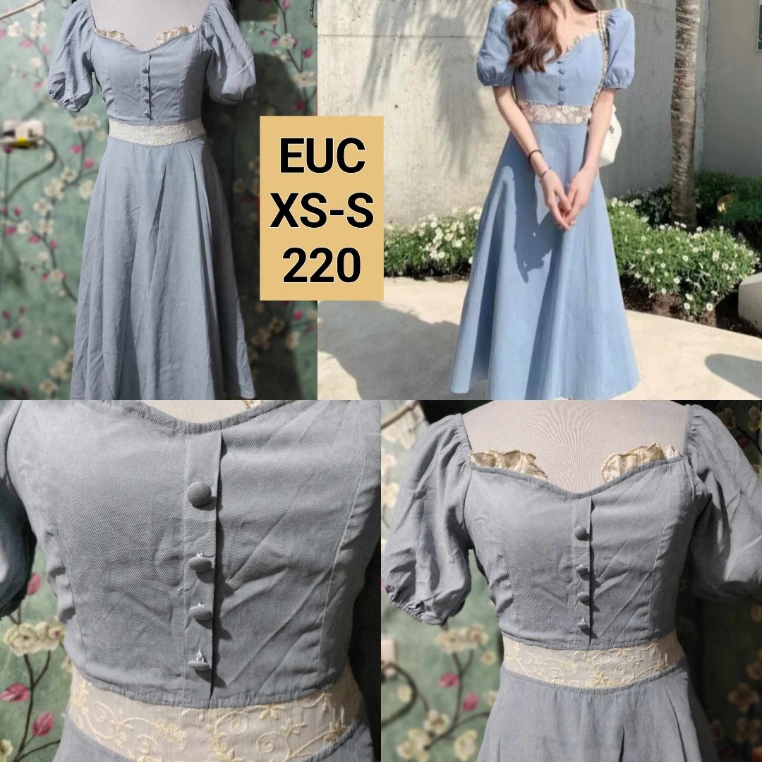 Pretty Puff SLeeve Maxi Dress, Women's Fashion, Dresses & Sets, Dresses ...