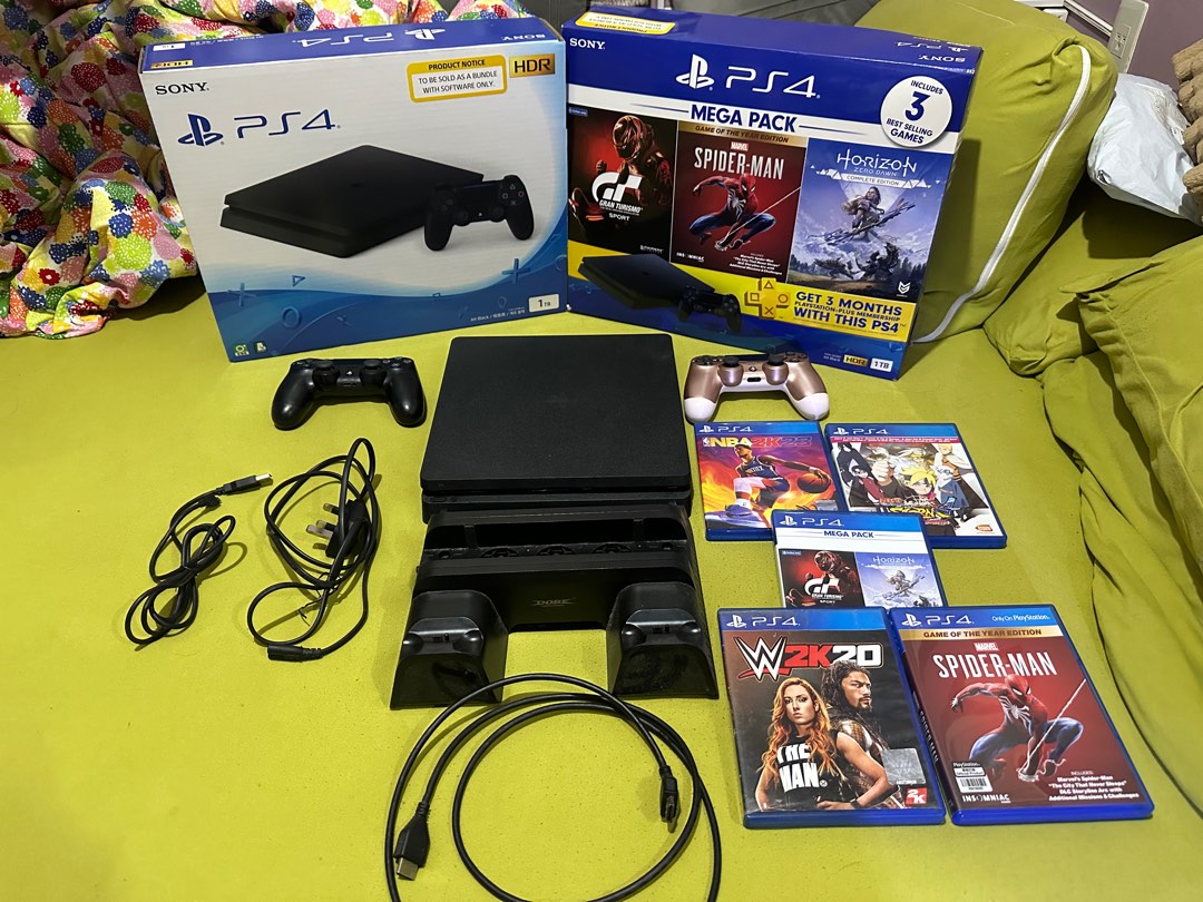 PS4 SLIM 1TB, Video Gaming, Video Game Consoles, PlayStation on Carousell