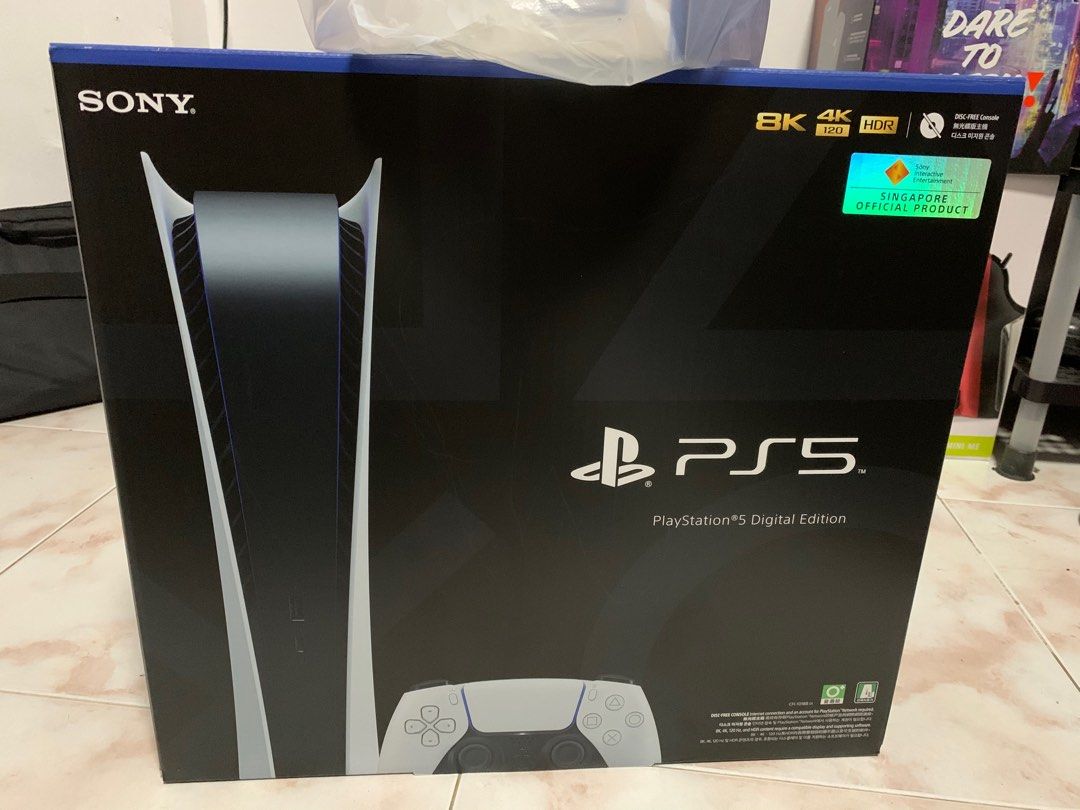 PS5 Digital Edition, Video Gaming, Video Game Consoles, PlayStation on ...