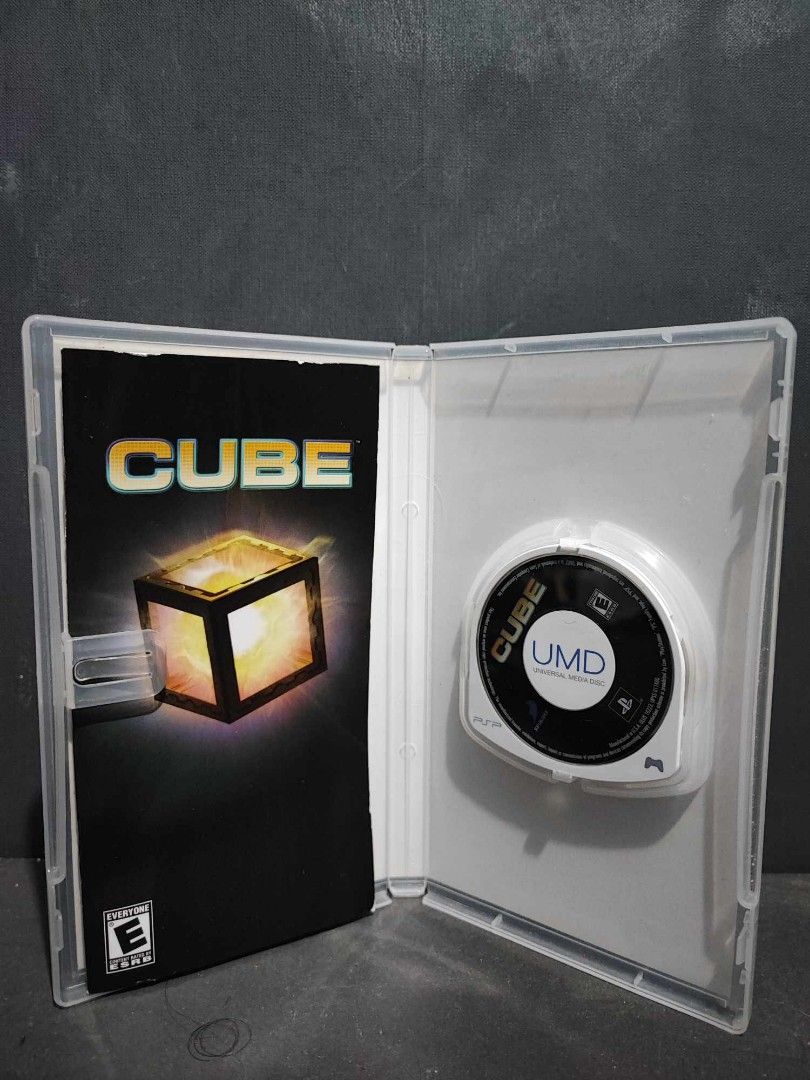 PSP UMD Games Cube, Video Gaming, Video Games, PlayStation on Carousell