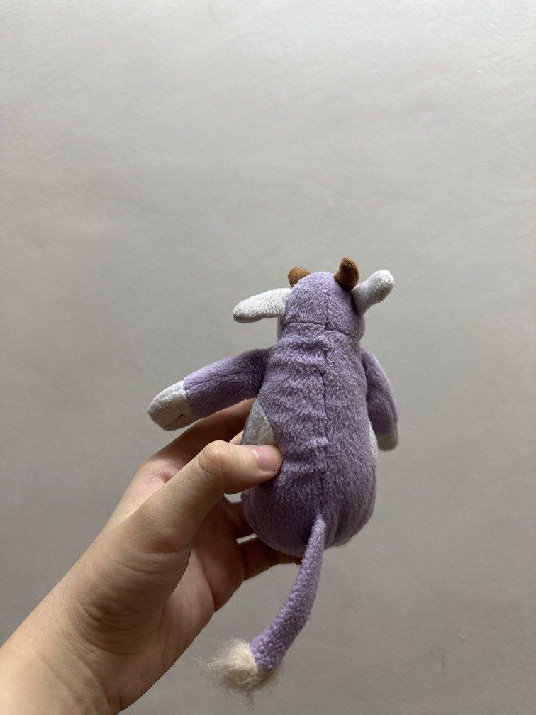 Purple Milka Cow Stuffed Toy Plushie, Hobbies & Toys, Toys & Games on ...