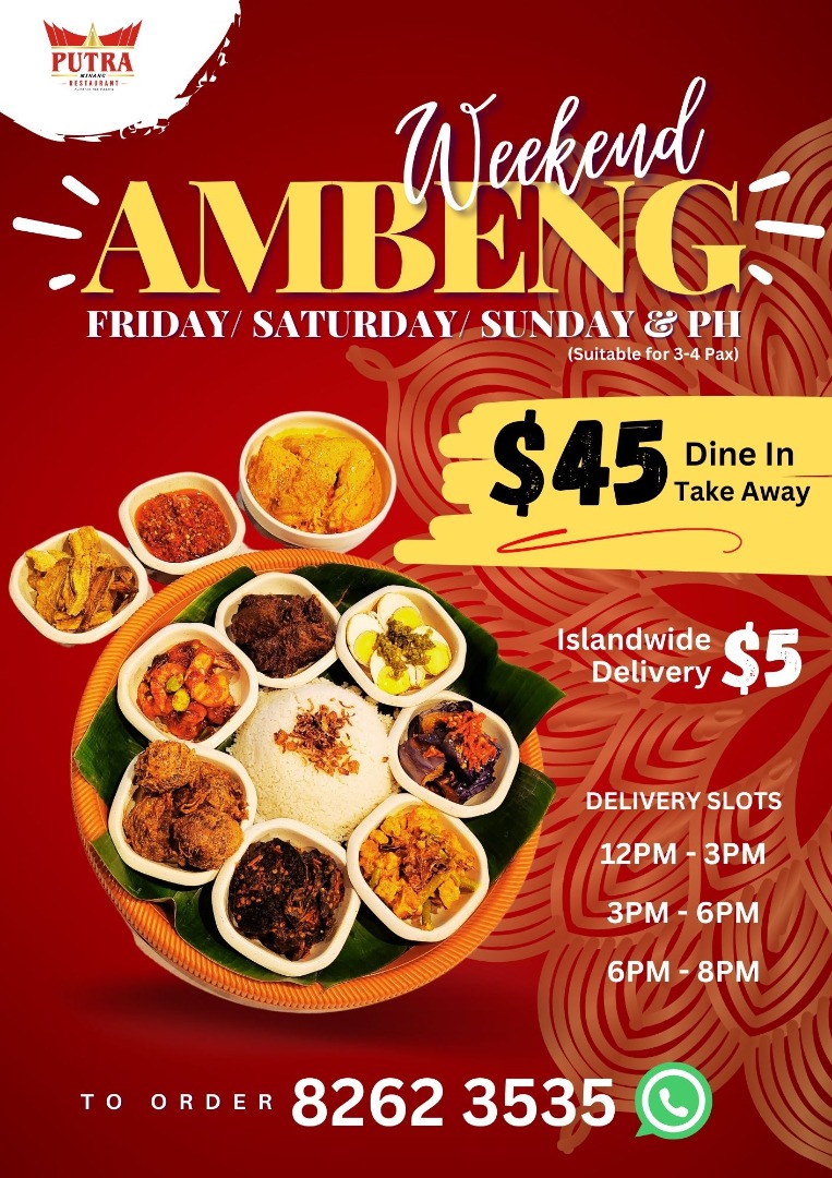 PUTRA MINANG WEEKEND AMBENG, Food & Drinks, Local Eats on Carousell