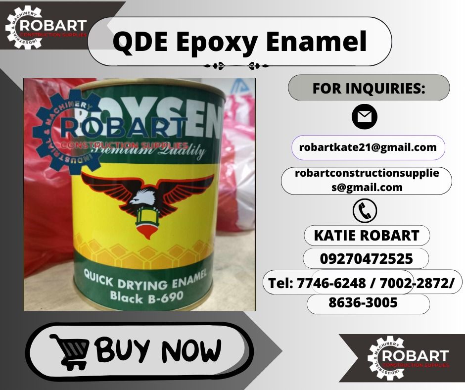 QDE Epoxy Enamel, Commercial & Industrial, Construction Tools ...