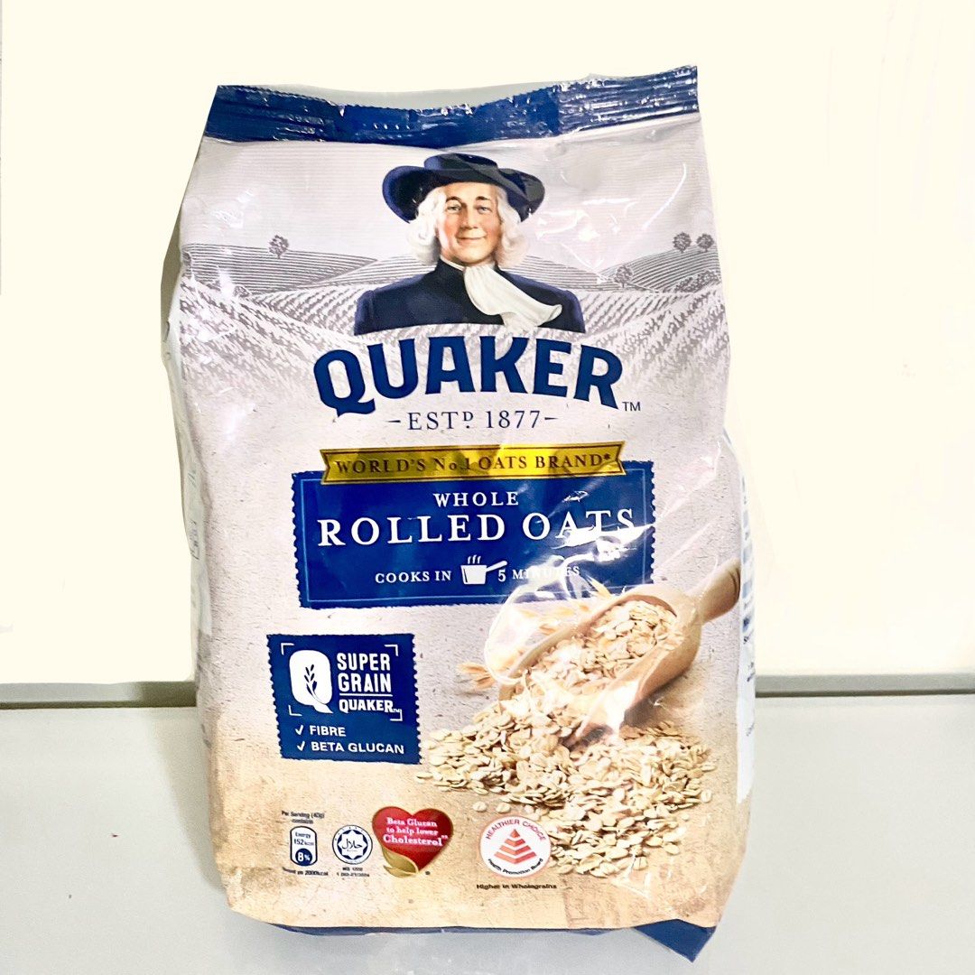 QUAKER Rolled Oats 800g, Food & Drinks, Packaged & Instant Food on ...
