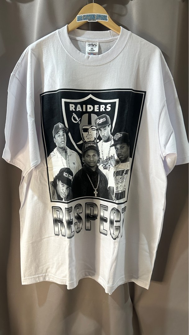 Raiders x NWA, Men's Fashion, Tops & Sets, Tshirts & Polo Shirts on ...