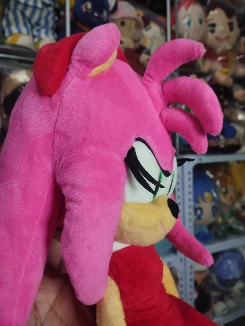 Rare Amy Sonic The Hedgehog Video Game Anime Plush Stuff Toy (Sega ...