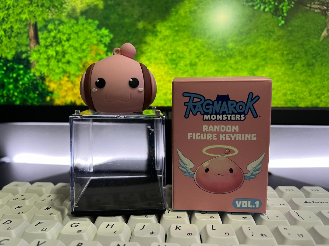 Rare Ragnarok Online Poring Figure (Ragnarok Monsters Keychain vol. 1 ...
