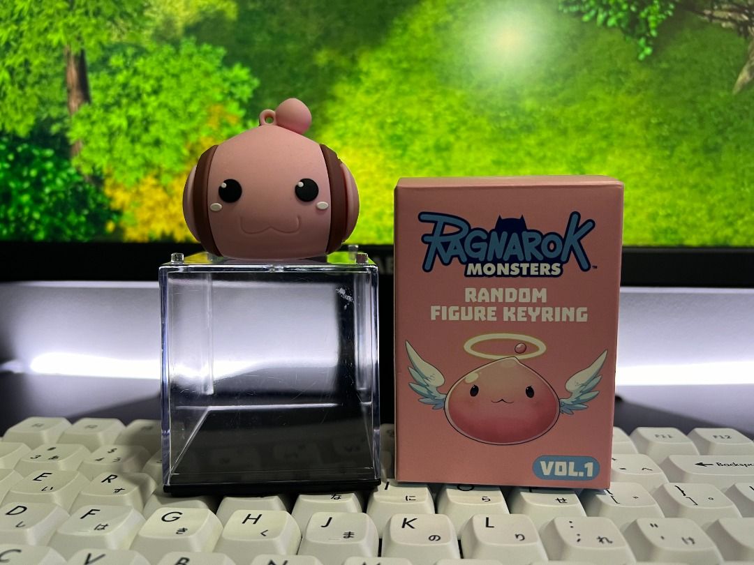 Rare Ragnarok Online Poring Figure (Ragnarok Monsters Keychain vol. 1 ...