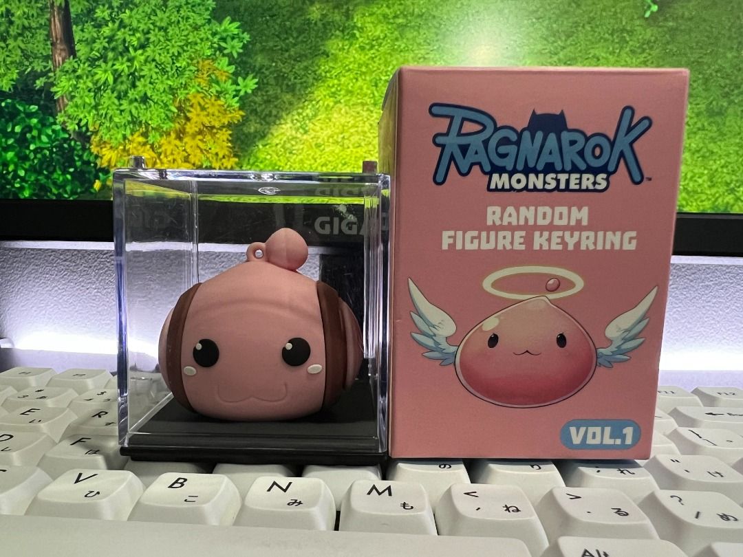 Rare Ragnarok Online Poring Figure (Ragnarok Monsters Keychain vol. 1 ...