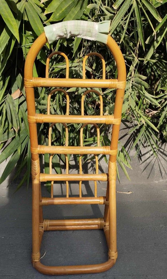 Rattan Shoe Rack, Furniture & Home Living, Furniture, Shelves, Cabinets ...